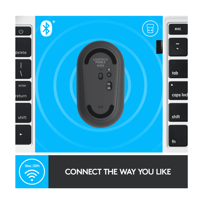 Logitech M350 Wireless Mouse Graphite for best price in Sri lanka